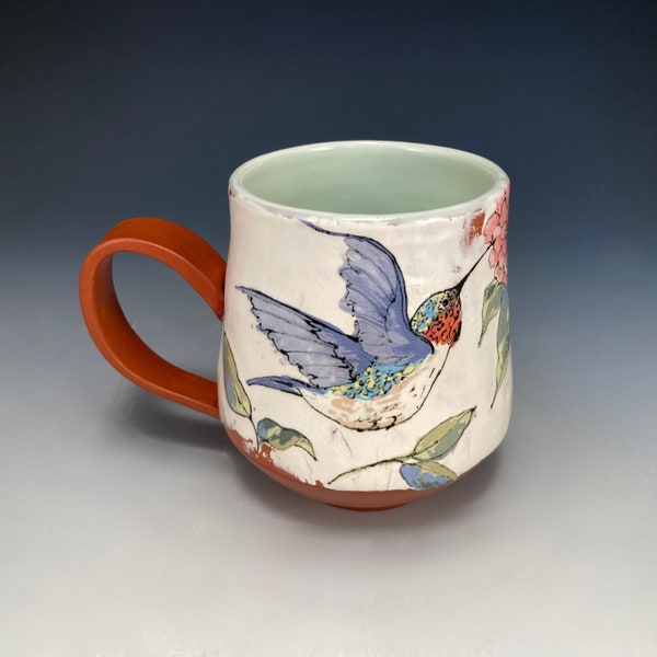 Hummingbird Tea Cup - Etsy