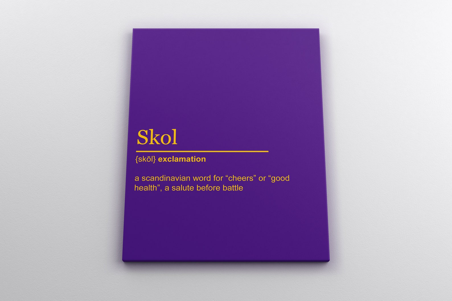 Skol Definition Wall Art Office Decor Man Cave Print - Etsy