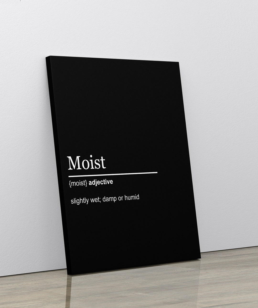 Printable Moist Definition Wall Art Office Decor, Entrepreneur Art ...