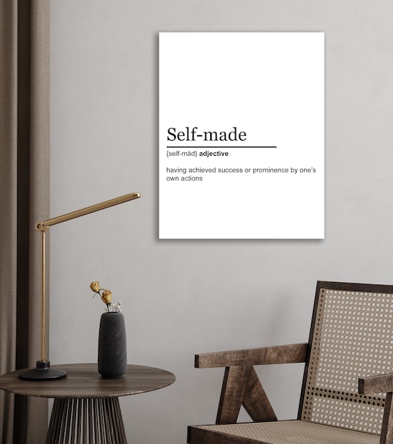 Printable Self-made Definition Wall Art Office Decor - Etsy