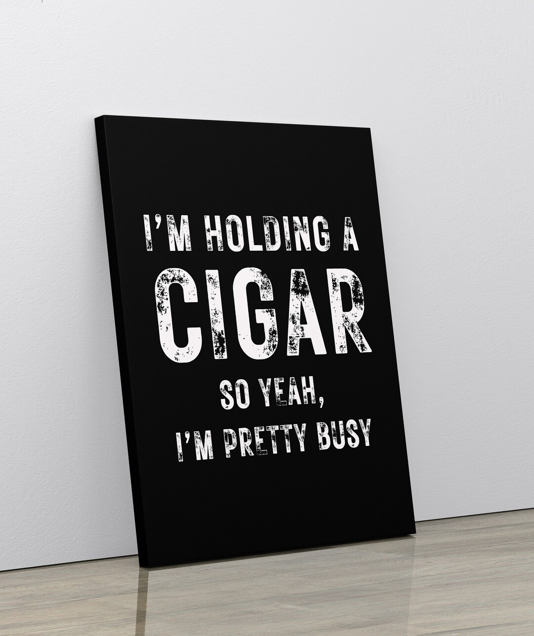 Cigar Decor, Cigar Art Print, Cigar Lover Gift, Cigar Art, Man Cave ...