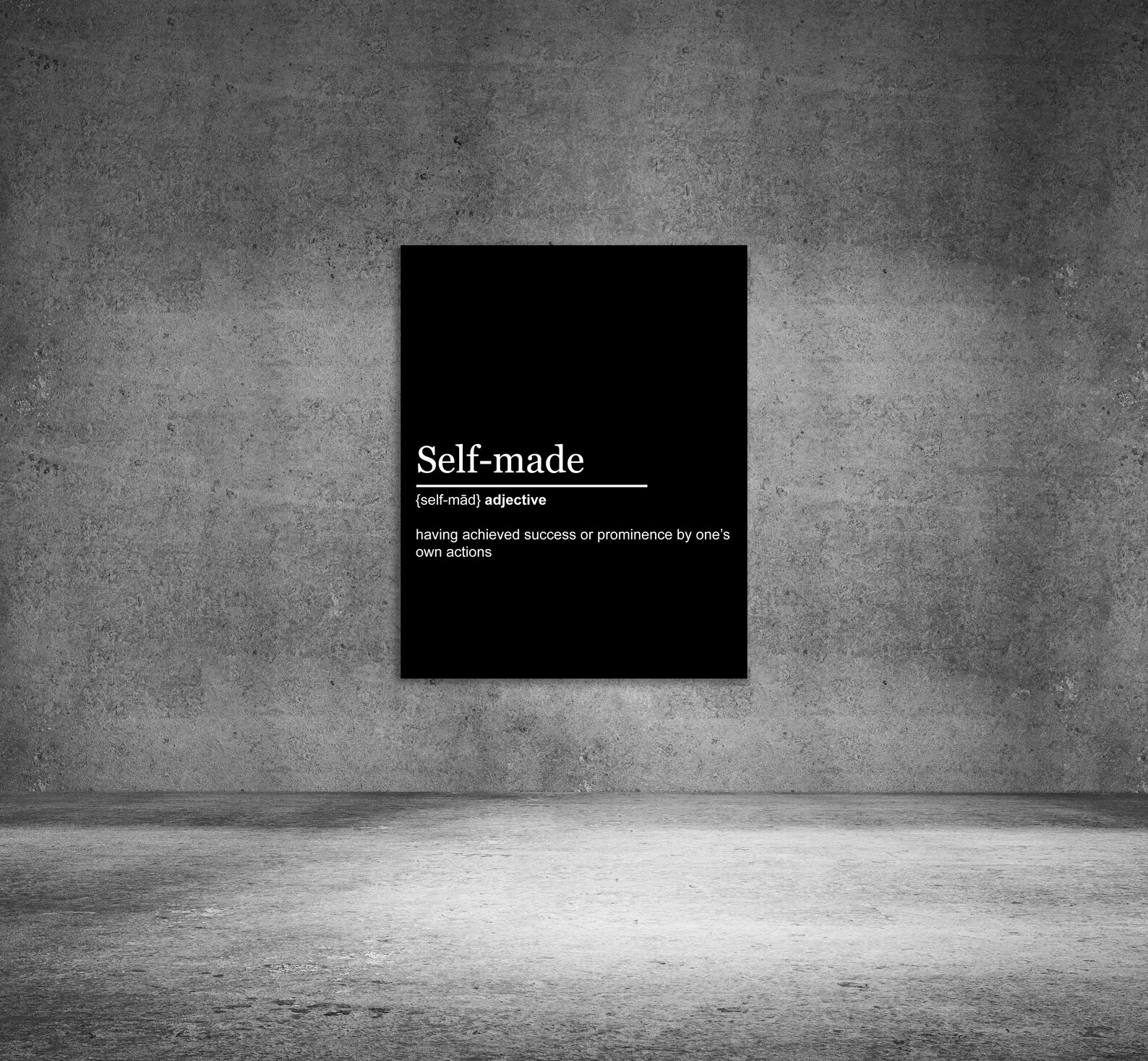 Printable Self-made Definition Wall Art Office Decor - Etsy