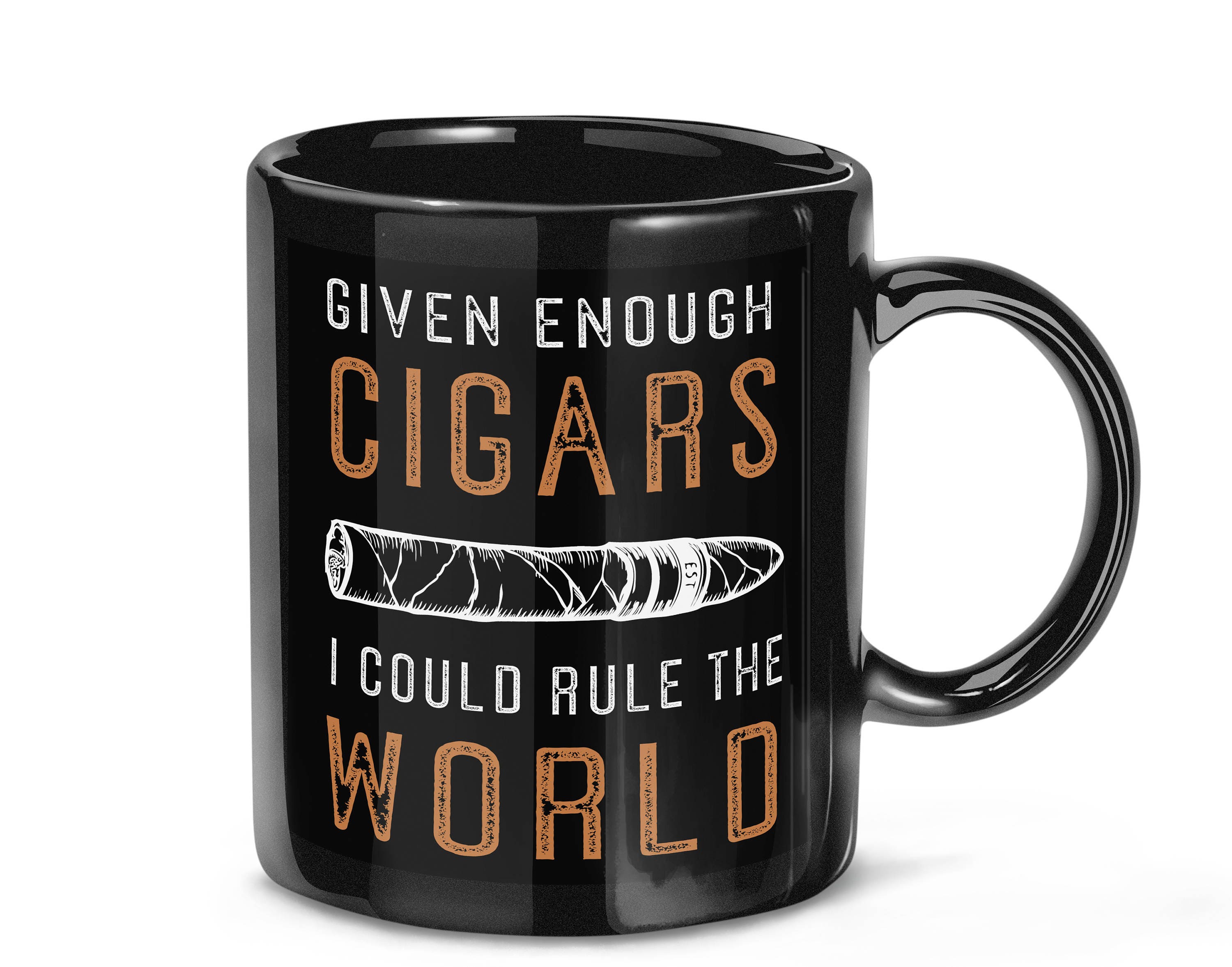 Cigar Mug Cigar Bar Mug Cigar Coffee Mug Cigar Decor Man | Etsy