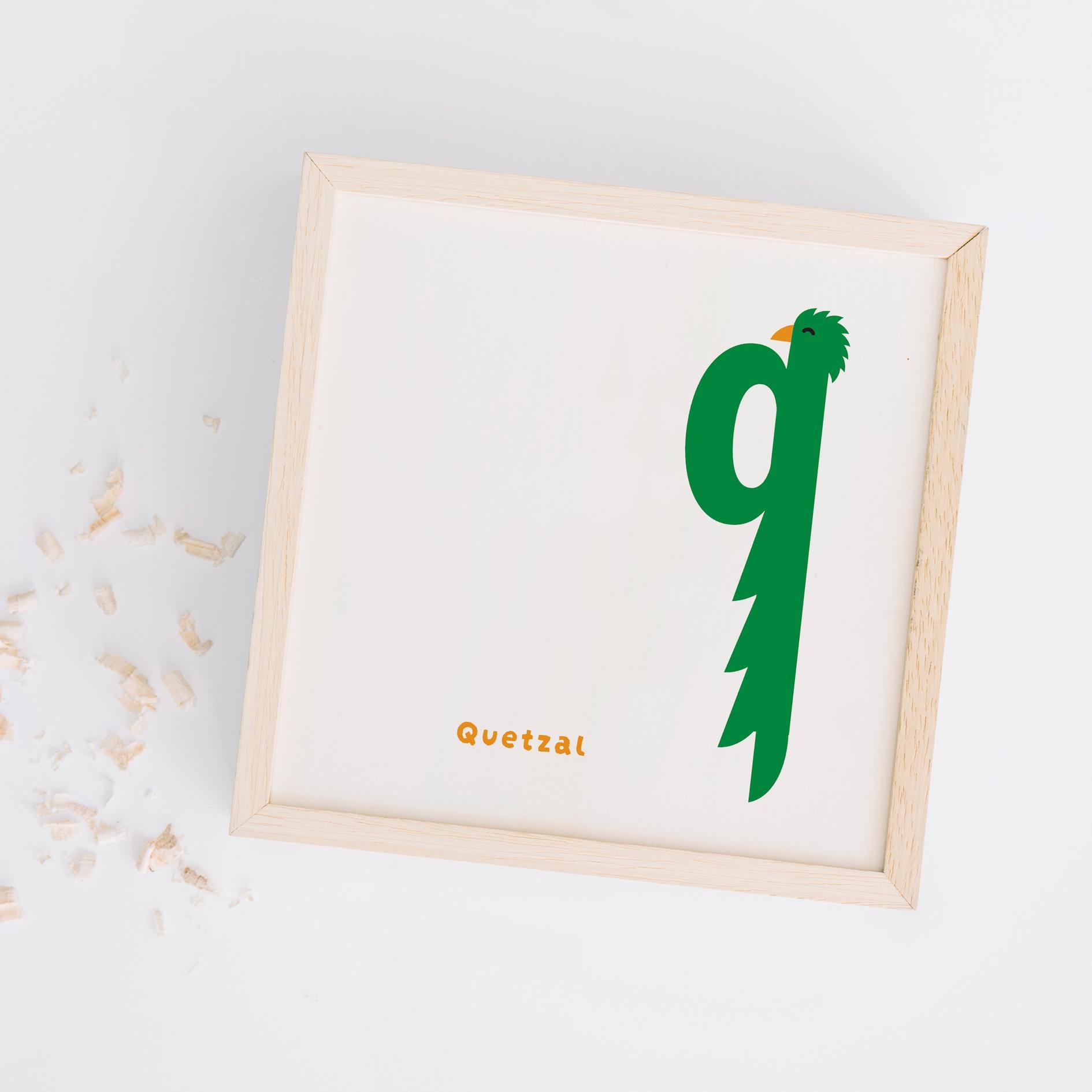 Letter Q Animal Alphabet PRINT - Etsy