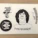 FINGERBANGIN' Dean Ween Group Sticker Sheet! 5x7, 4 Stickers! DWG Ween ...