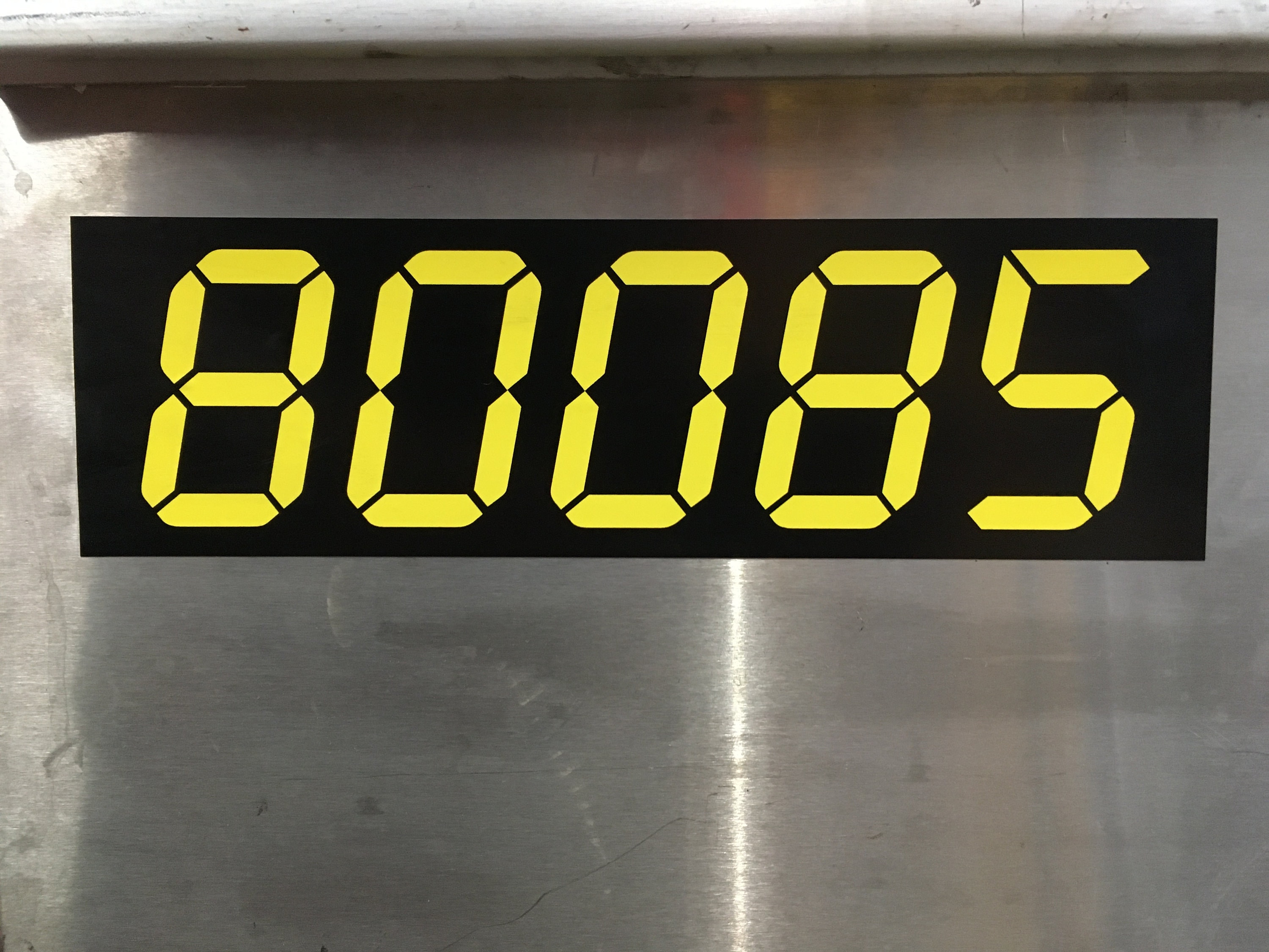 80085 Bumper Sticker 3"x10" Classic, FUNNY, BOOBS - Etsy