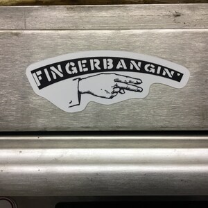 FINGERBANGIN' Dean Ween Group Sticker Sheet! 5x7, 4 Stickers! DWG Ween ...