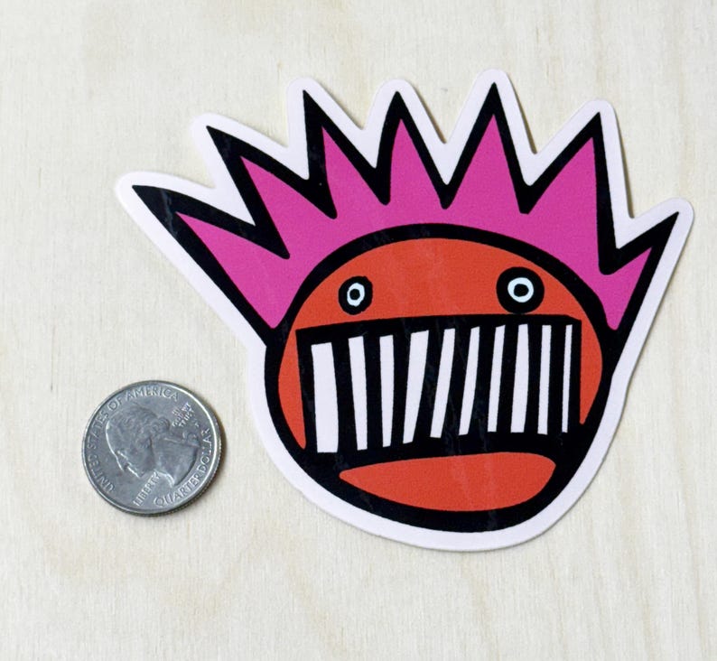Quebec Colors WEEN Boognish 4" Decal - Etsy
