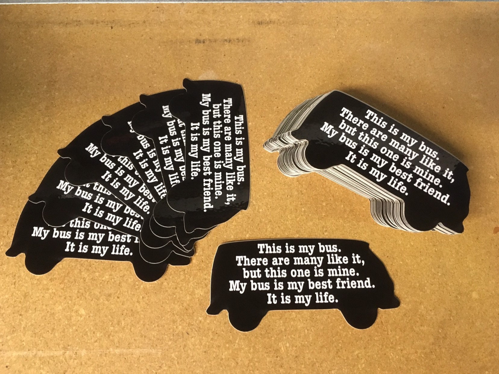 Bus Owners Creed. Volkswagen Bus Drivers Creed. My Bus is My Best ...