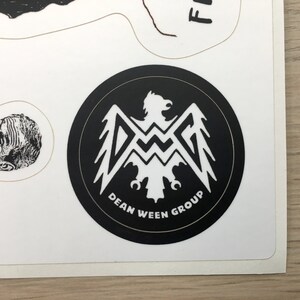 FINGERBANGIN' Dean Ween Group Sticker Sheet! 5x7, 4 Stickers! DWG Ween Rock2 - Etsy