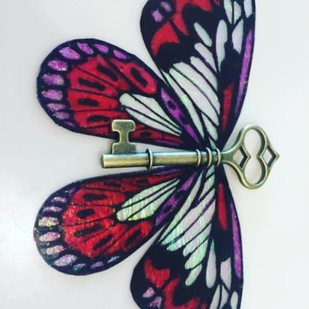 Butterfly Keys - Etsy