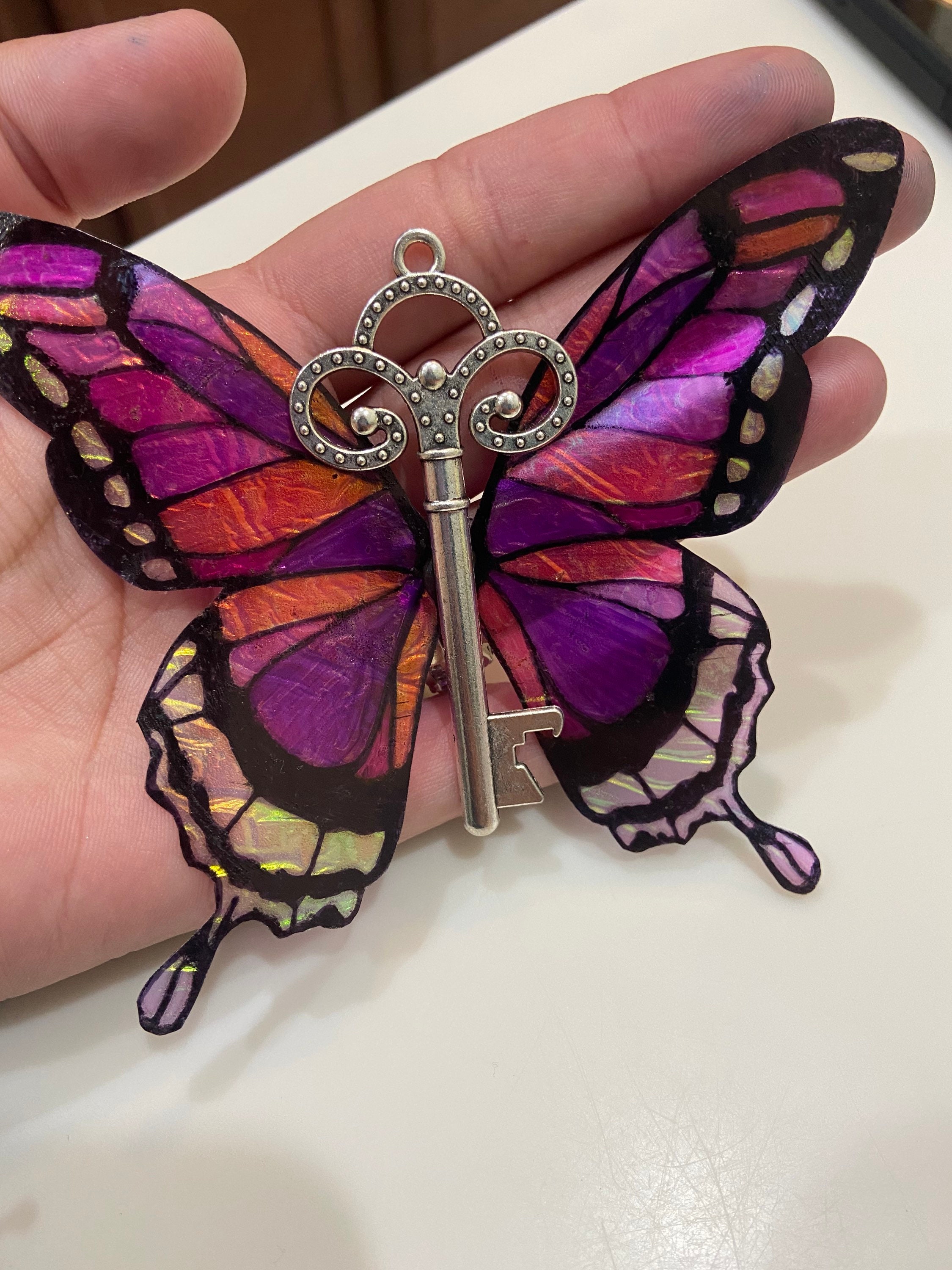 Butterfly Keys - Etsy