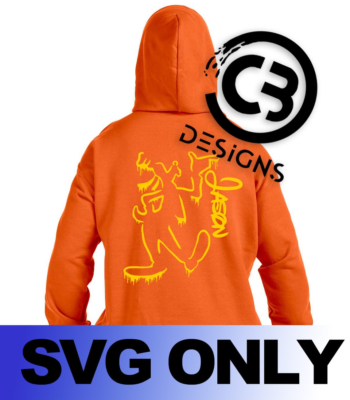 Goofy Drip SVG Cut File - Etsy