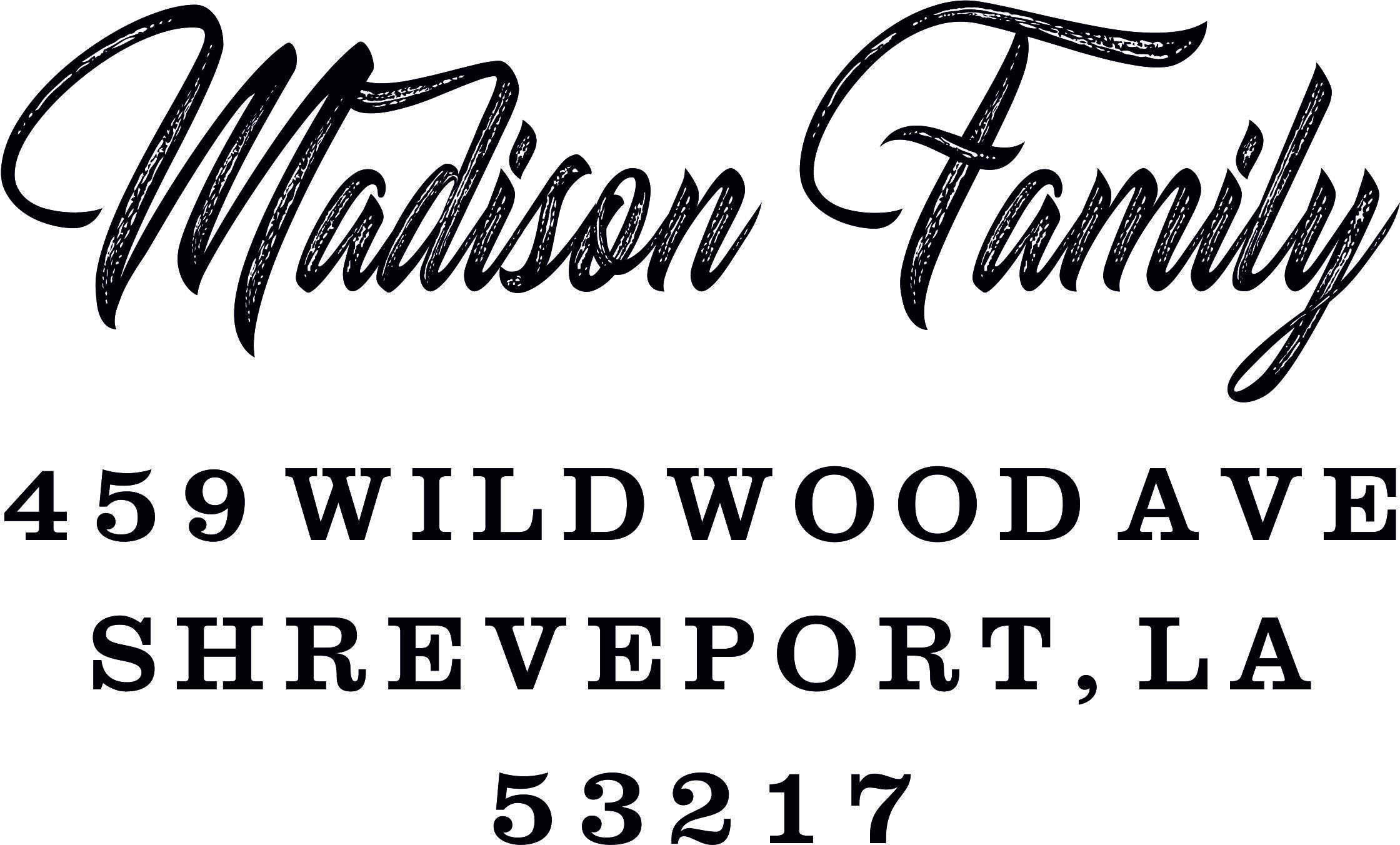 6 Designs To Chose Address Stamp Self-Inking Return | Etsy