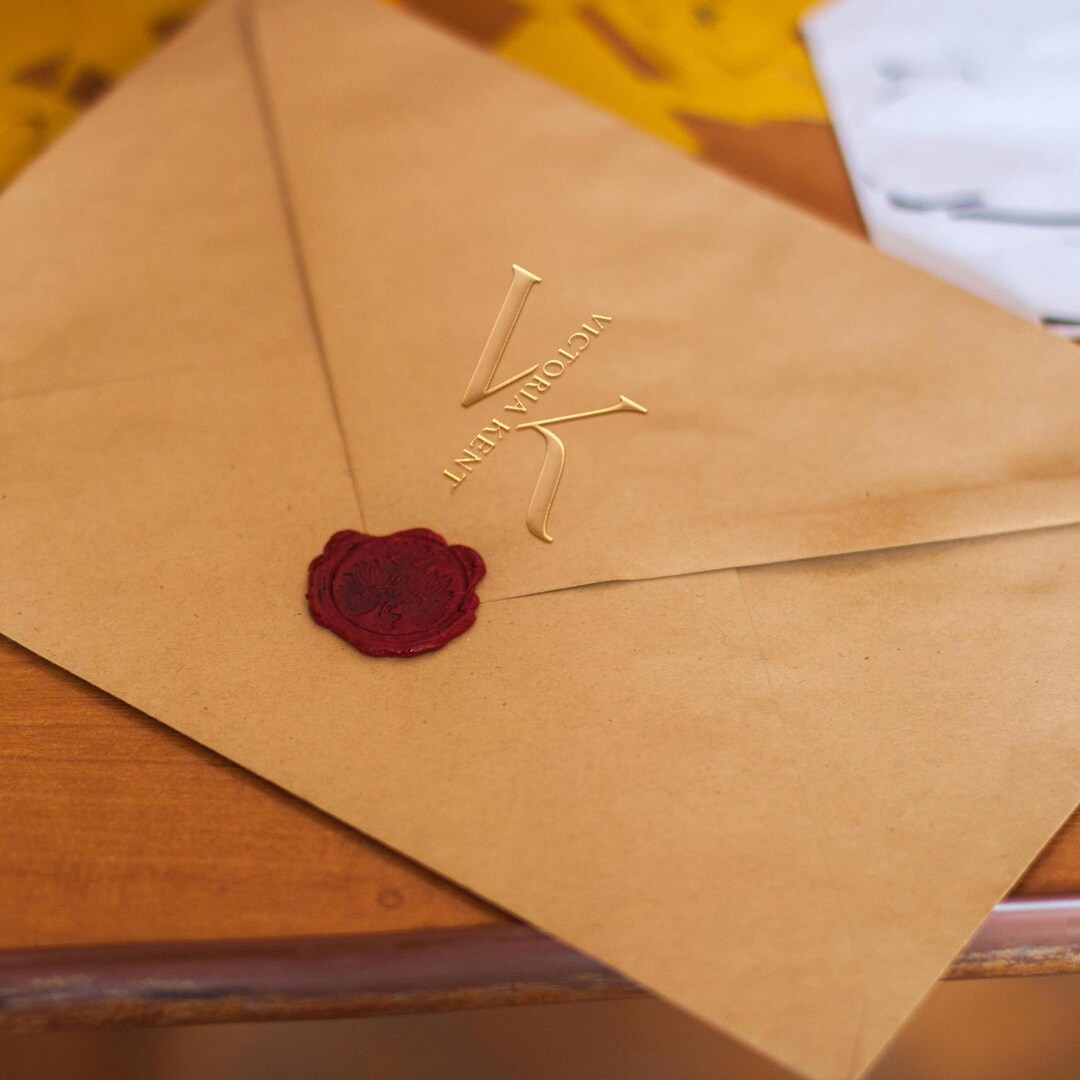 Customized Embosser Stamp – Personal Monogram Embosser for Wedding ...