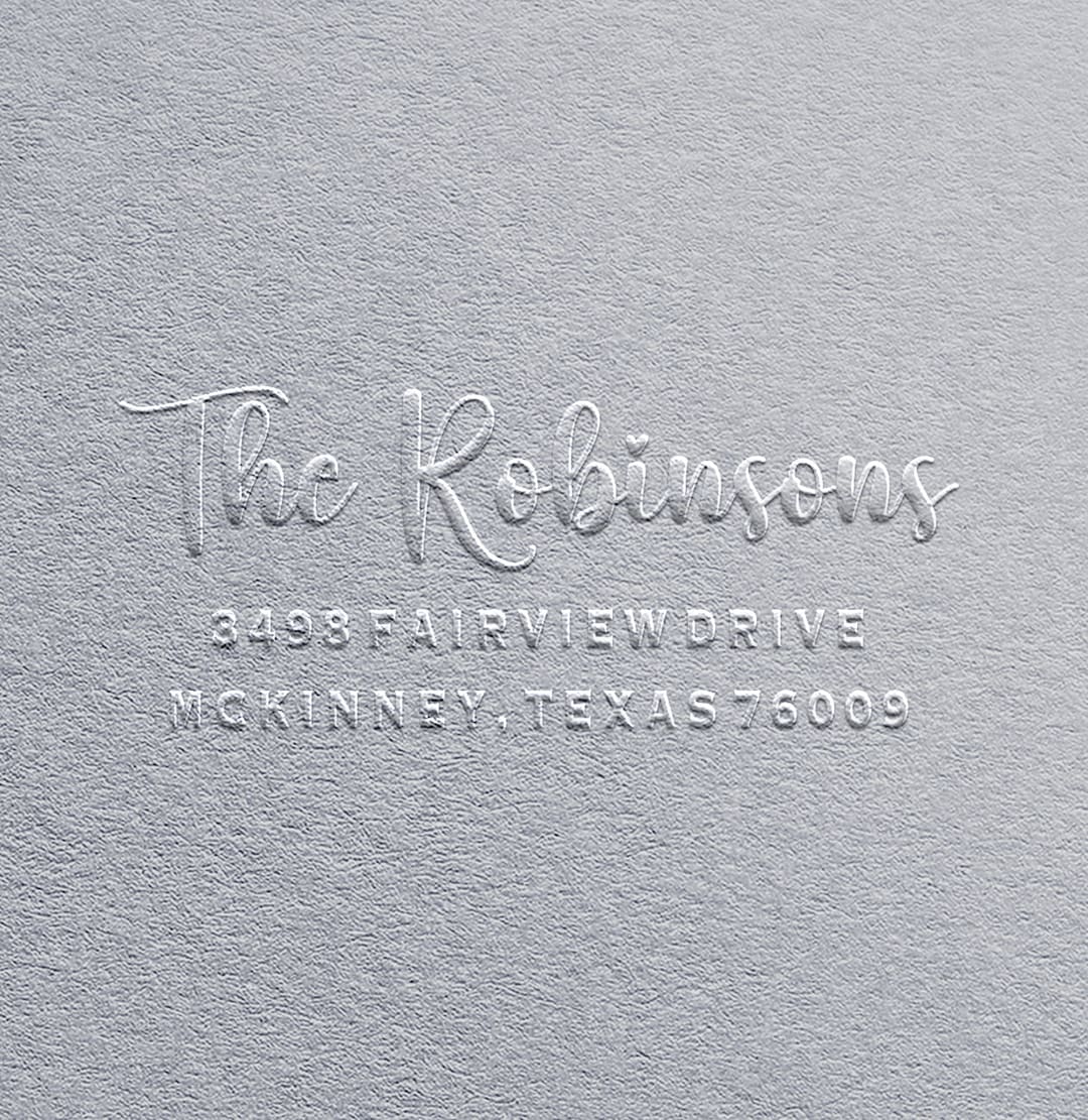 Address Embosser, Housewarming Gift, Return Address Embosser for ...