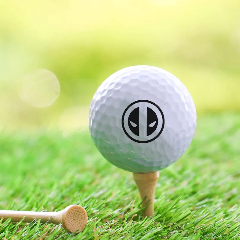 Super Hero Golf Stamp Custom Golf Stamp Gifts for Dad- Golf Gifts for ...