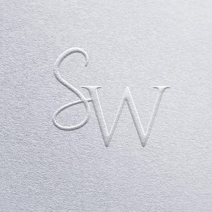 Custom Monogram Embosser – Personalized Initials Embosser Stamp ...