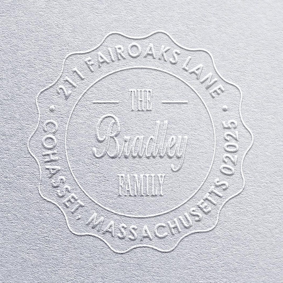 Custom Embosser, Address Embosser, Custom Address Embosser, Family ...