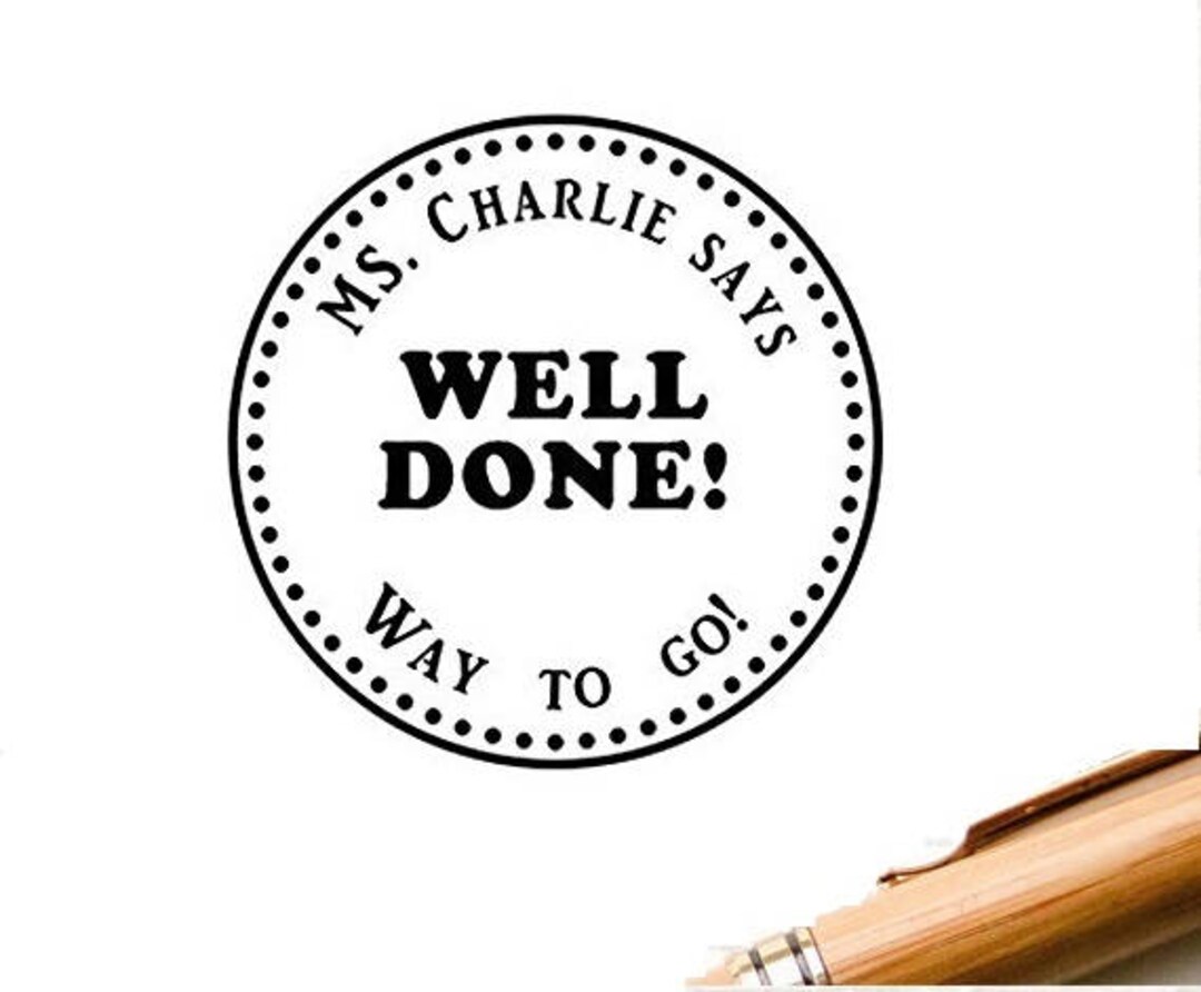 Teacher Stamp Style-1 , Custom Teacher Stamp, Teacher's Stamp, Teacher ...