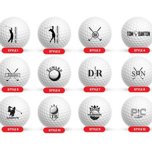Personalized Golf Stamp Gift for Dad - Golf Christmas Gifts - Monogram ...