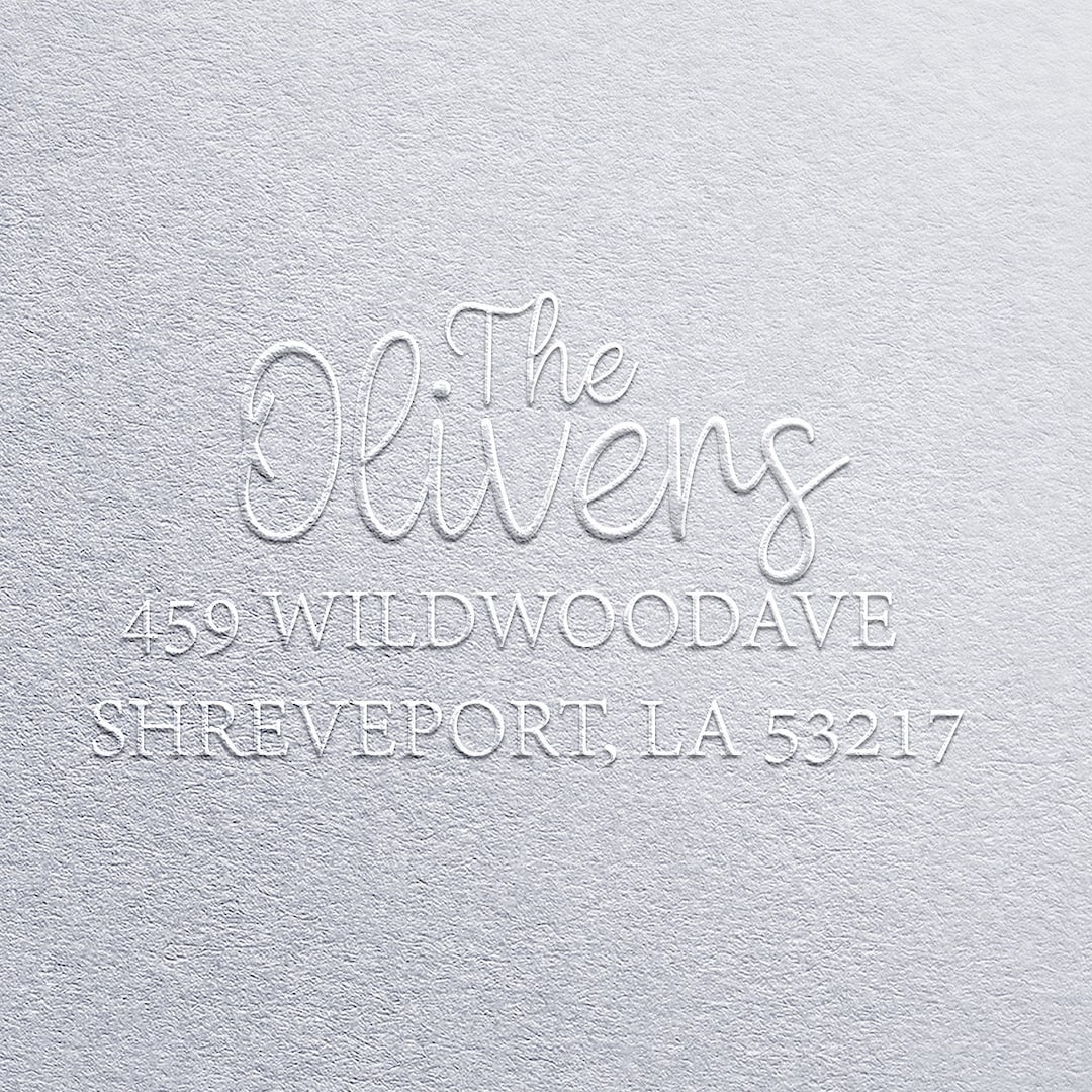 Best Seller Custom Address Embosser for Envelopes, Personalized Address ...