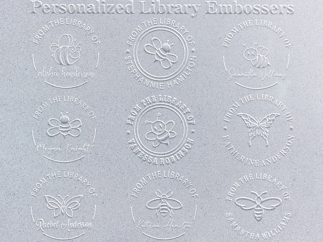 From the Library of Embosser | Library Embosser | Book Embosser ...