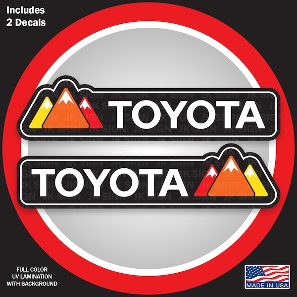Toyota Overlanding Decals - Etsy
