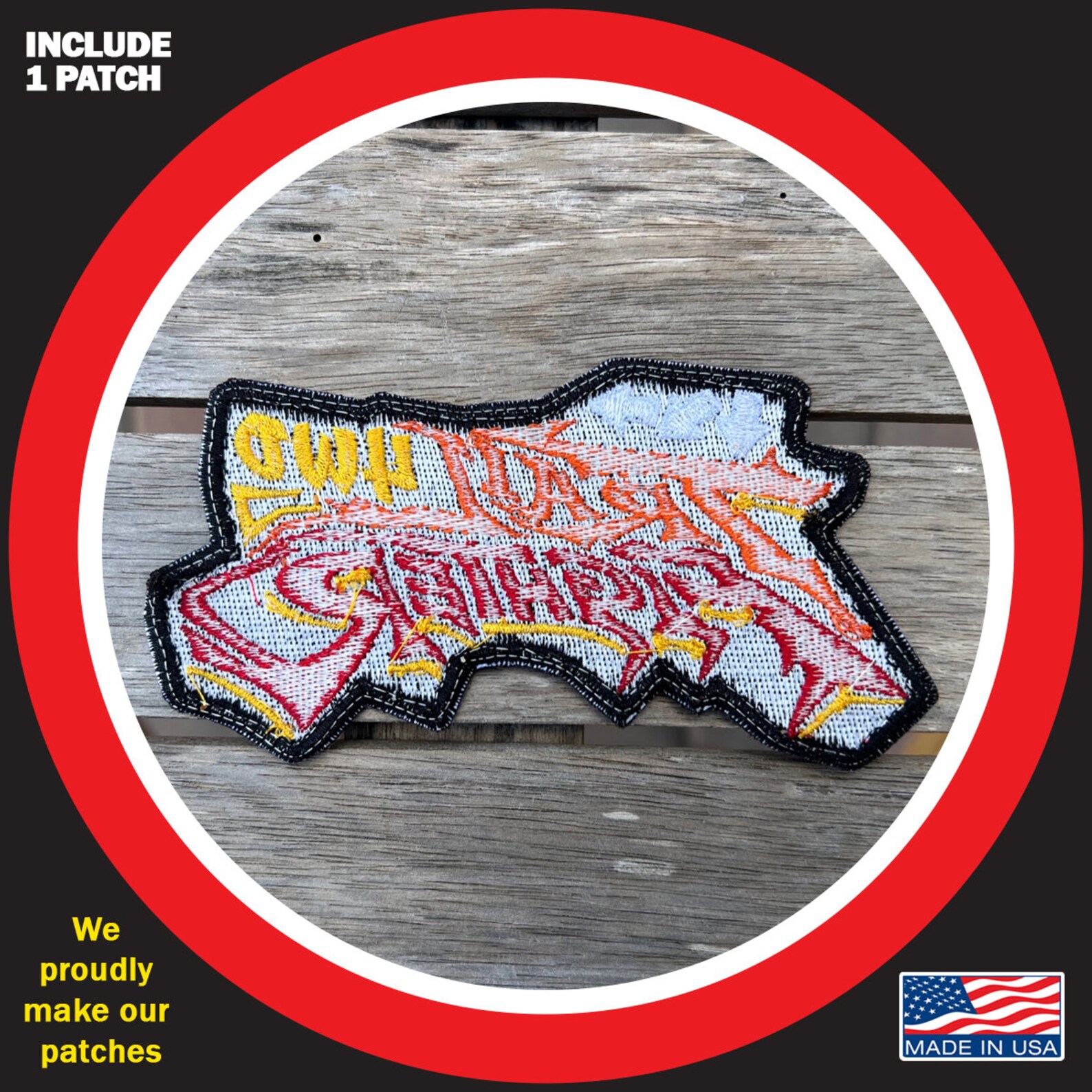 Trail Fighter 4WD (hadouken Combo) Embroidered Patch for Street Fighter ...