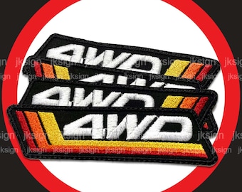 Vintage Stripes Tri Color Embroidered Patch for Toyota Lovers | Etsy