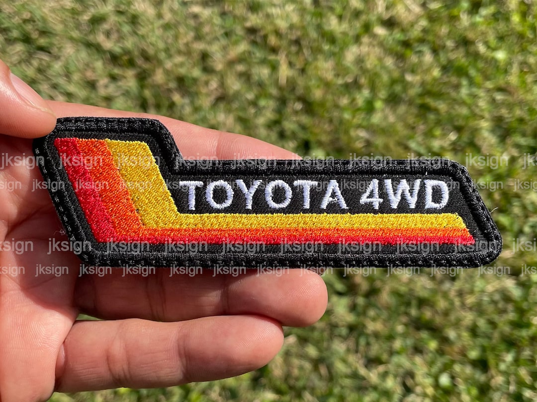 4WD Vintage Stripes Embroidered Patch - Etsy