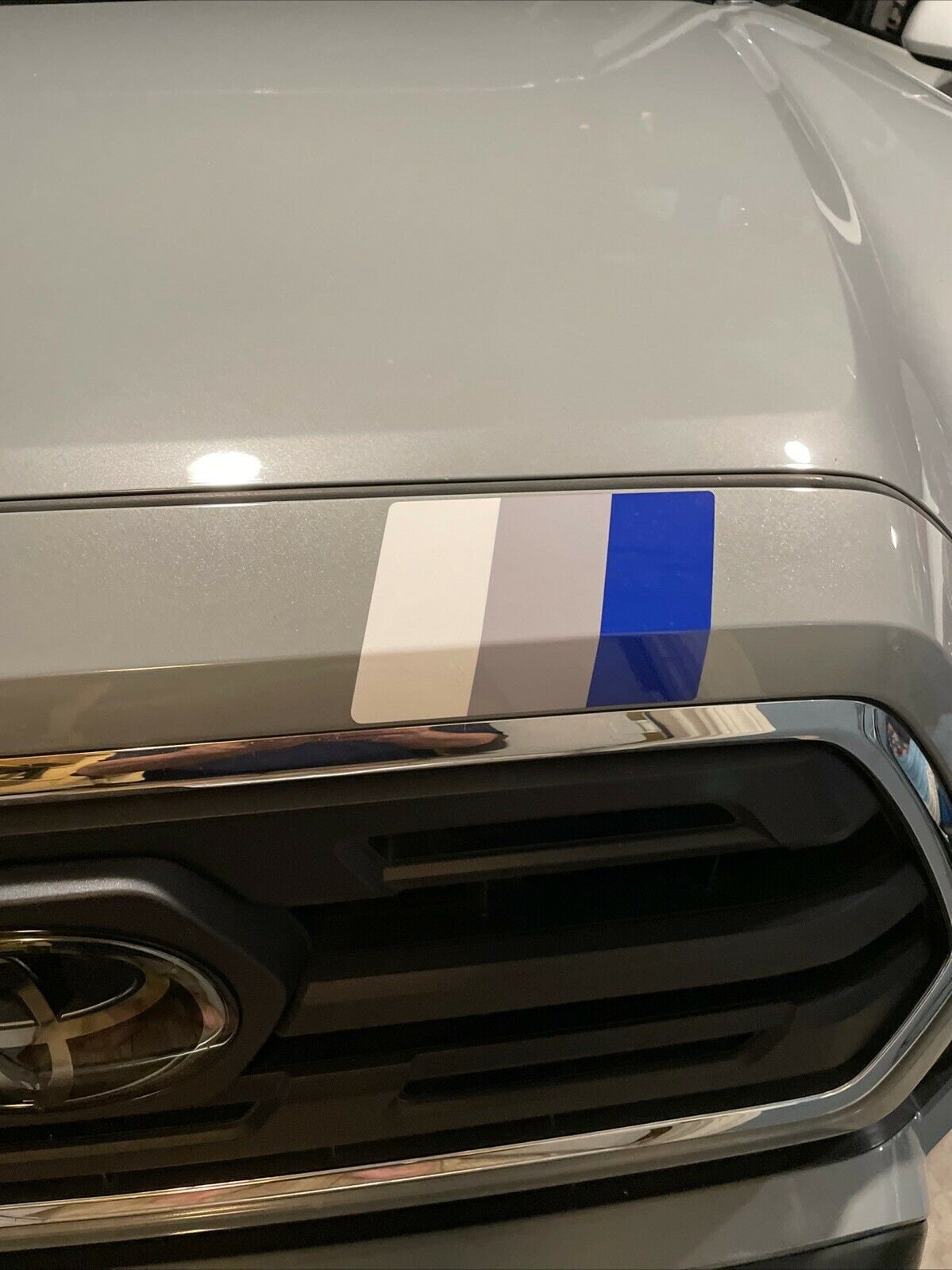 Tri-color TRD Top Grille Stripes Decals Fits on Toyota Tacoma | Etsy