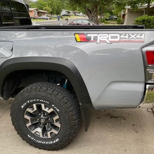 Tri-color TRD 4X4 Off-road Bedside Decal (include 2 Decals) - Etsy