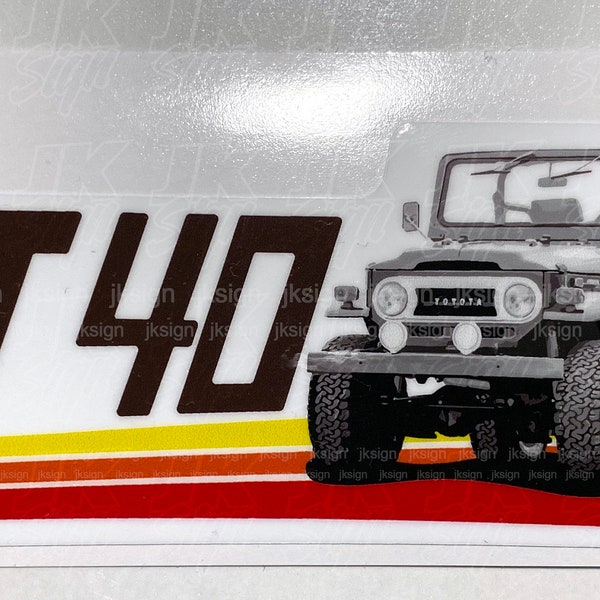 Landcruiser 80 Decal - Etsy