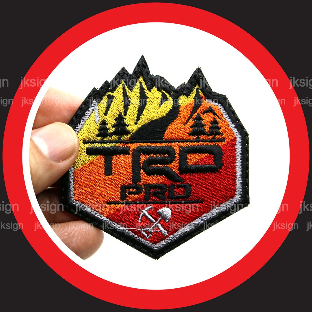 TRD Pro Overlanded Embroidered Patch - Etsy