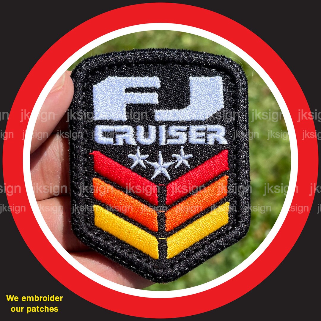 FJ Cruiser Badge Embroidered Patch for Toyota Lovers - Etsy