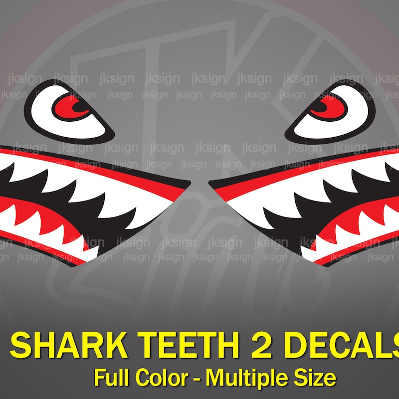 Tooth Decal - Etsy