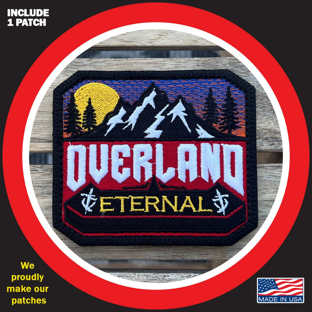 Overland Eternal Embroidered Patch - Etsy