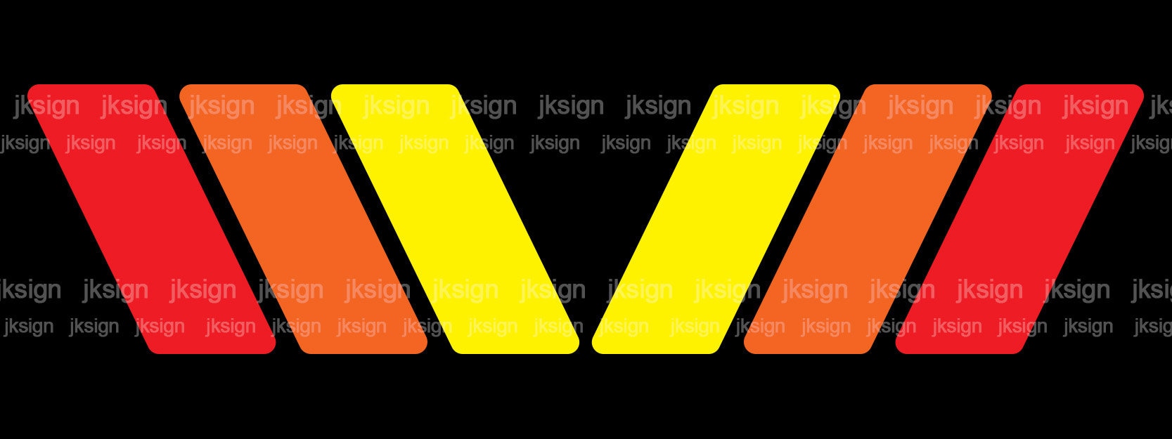 Retro Stripes Decals Vintage Colors for Toyota FJ Cruiser Tacoma 4 ...