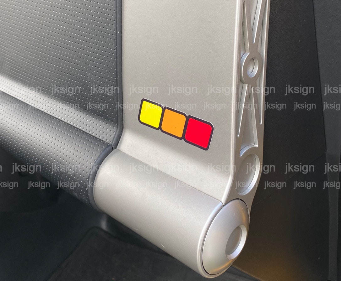 Tri-color Decal 1 Decal - Etsy