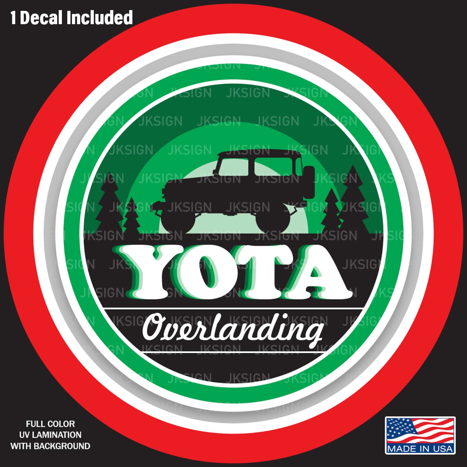 Yota Overlanding Decal for Toyota Fans - Etsy