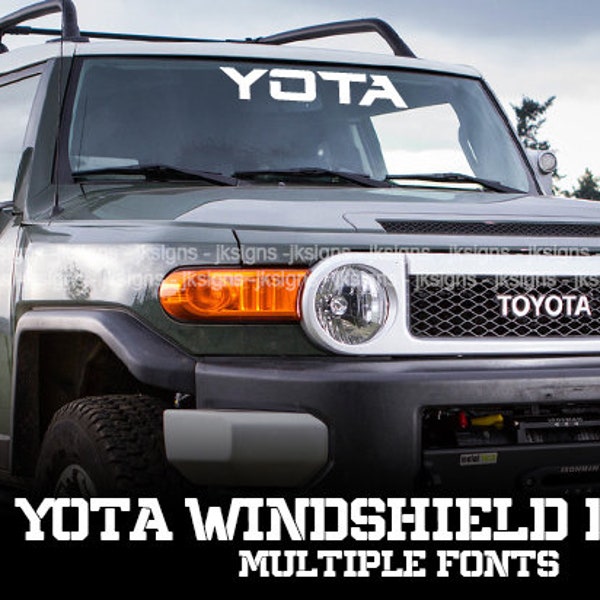 Fj Cruiser Decals - Etsy