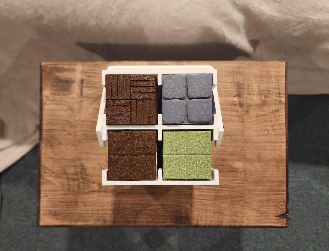 2x2 Openforge Wall/floor Tile and Wall Tile Only Carriers (3D Printed ...