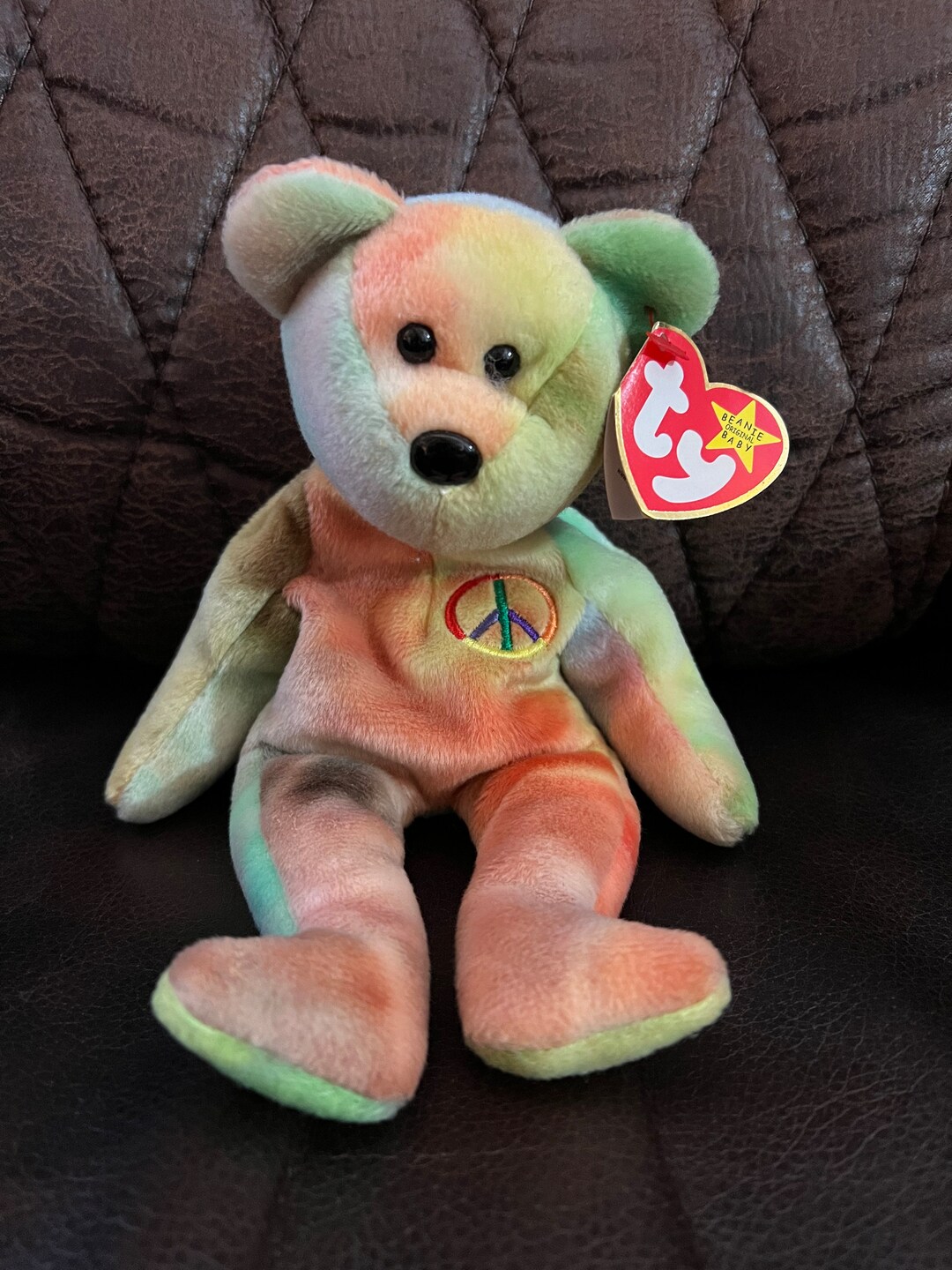 TY Beanie Baby Peace 1996 Rare Find - Etsy