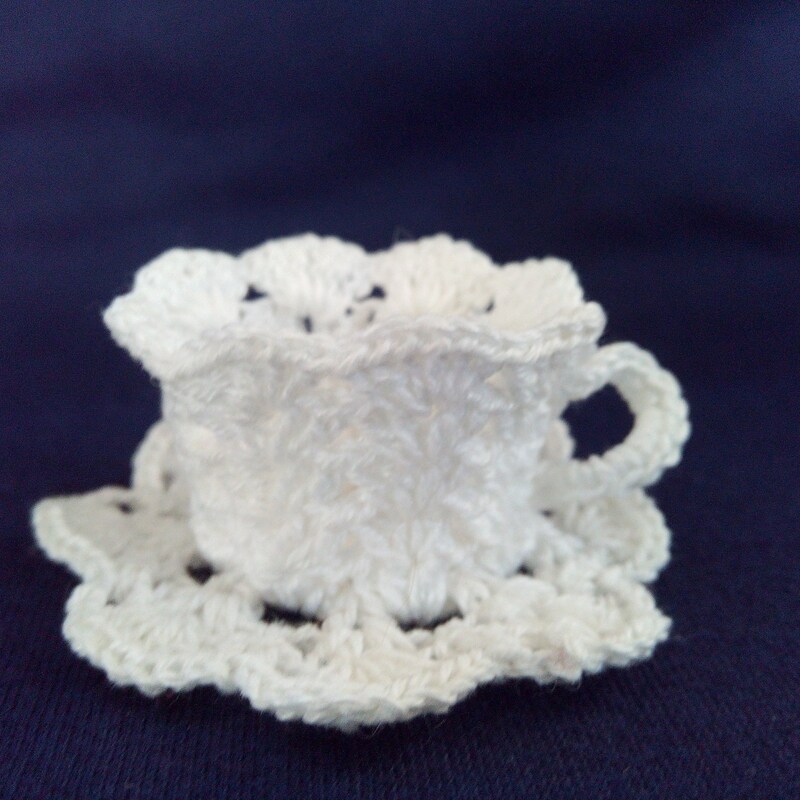 Crochet Tea Cup - Etsy