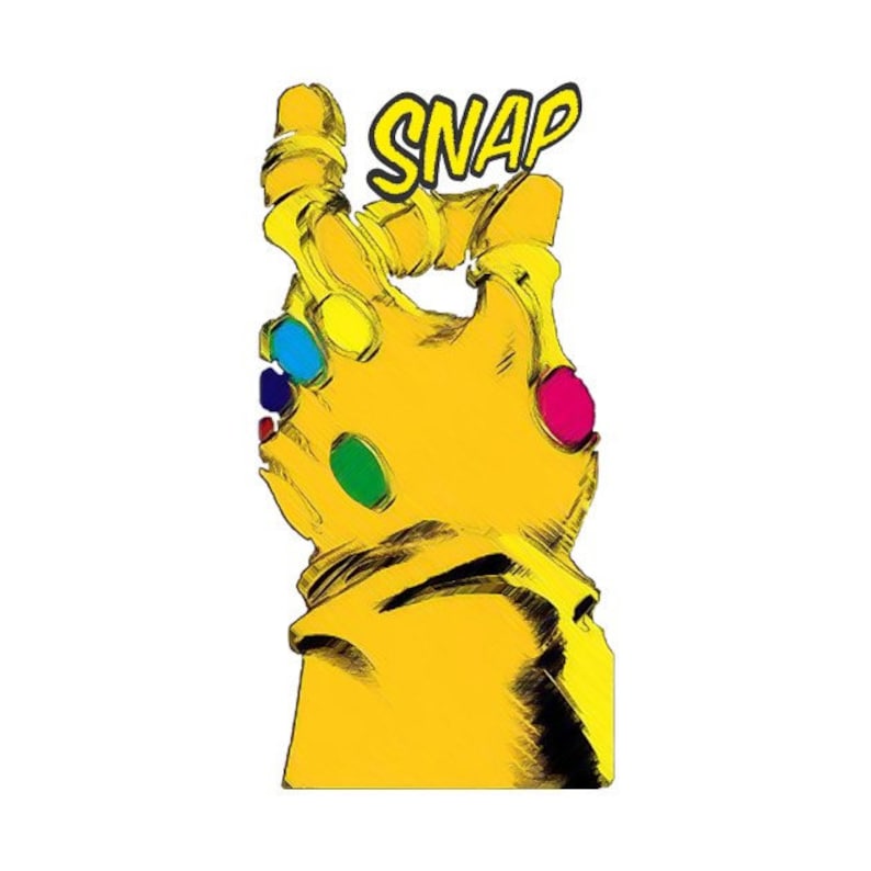 The Snap Infinity Gauntlet Thanos Snap Hand-stitched - Etsy