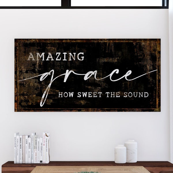 Amazing Grace Print - Etsy