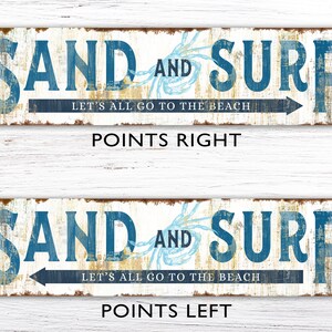 Coastal Farmhouse Wall Decor, Rustic Chic Beach House Sign, Industrial ...