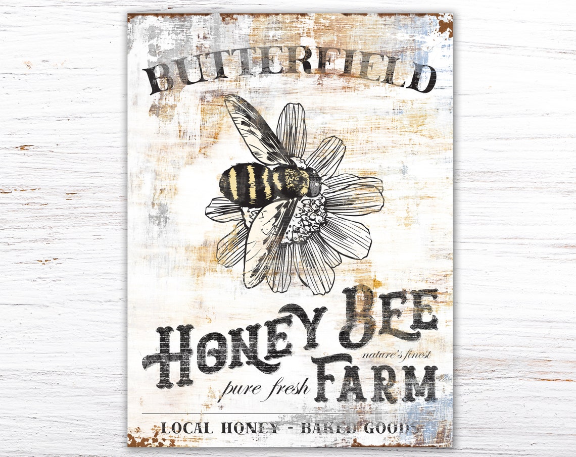 Rustic Chic Large Farmhouse Sign Custom Vintage Sign - Etsy