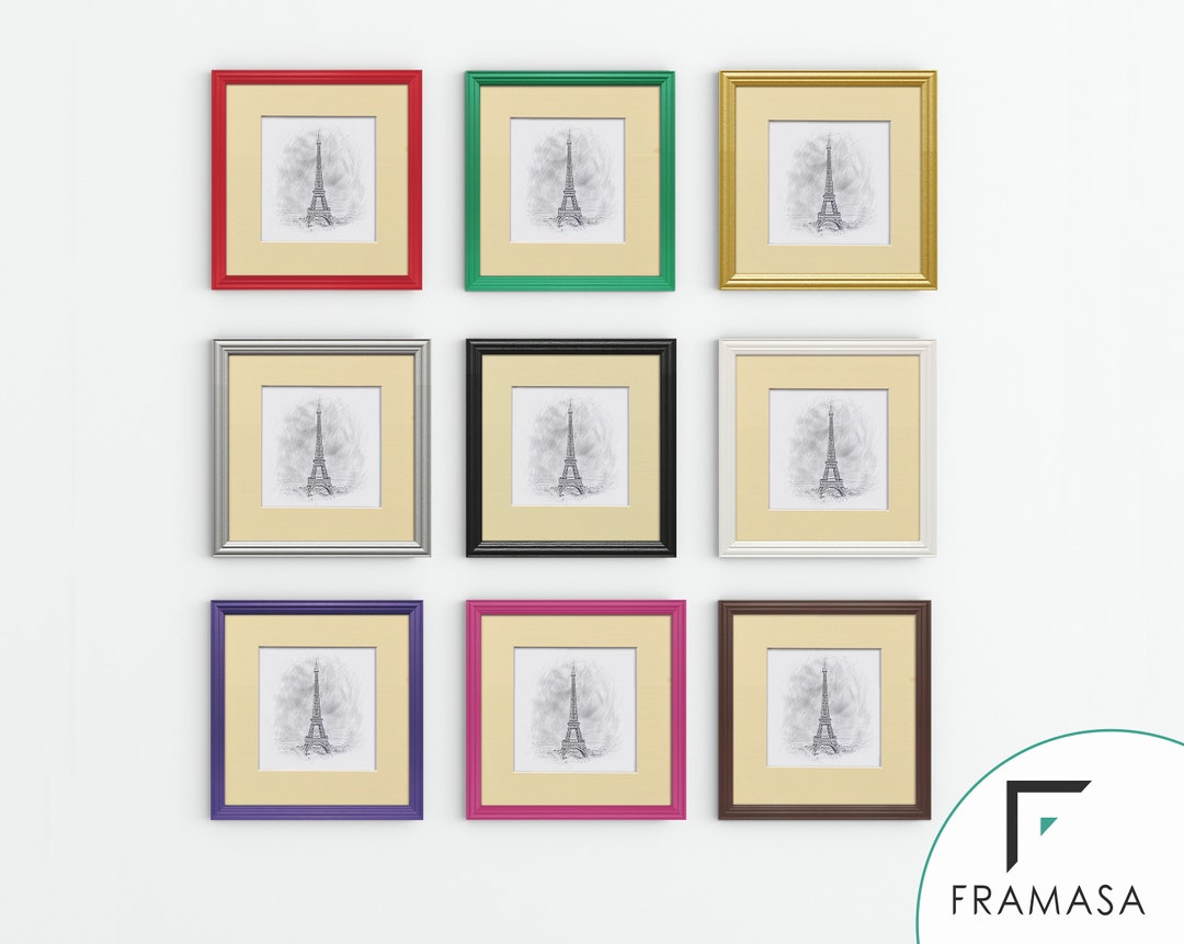 Square Size Art Poster Frame / Multi Colors Picture Frame / Home Decor ...